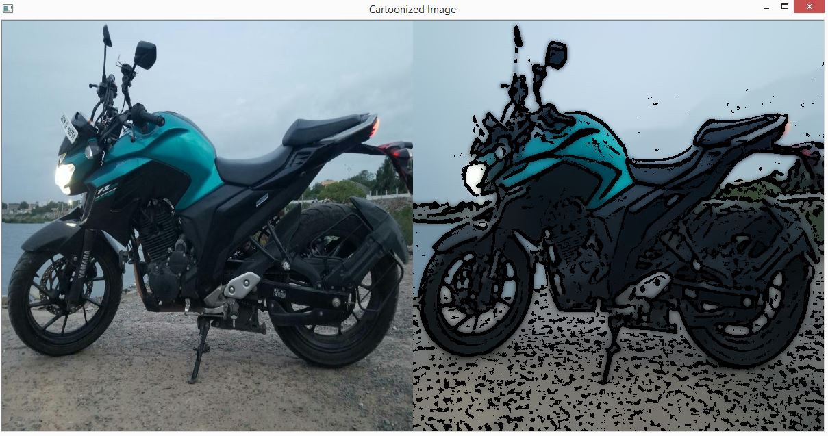 使用opencv和numpy Python库协调卡通化图像 Csdn博客