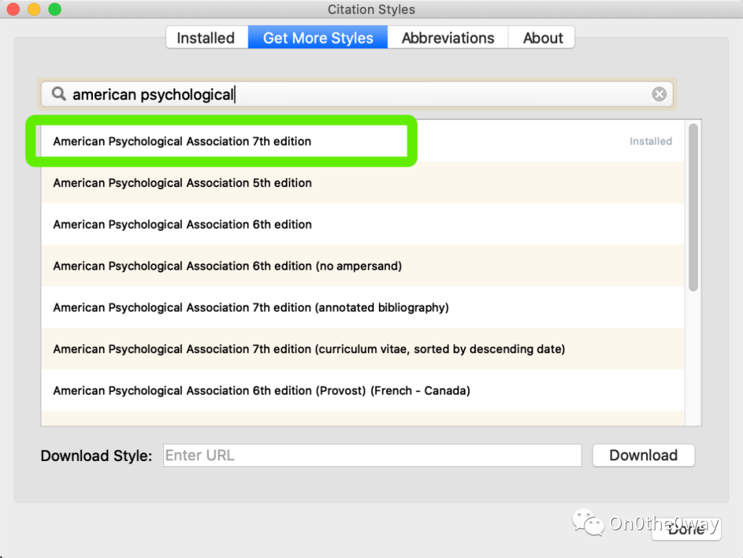 endnote一打开就自动关闭_EndNote & Mendeley中载入APA 7th模板-CSDN博客