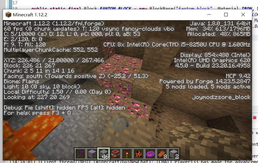 Minecraft 1.12.2模组开发(十三) 矿物生成 (oregeneration)_java版怎么自定义矿物生成-CSDN博客