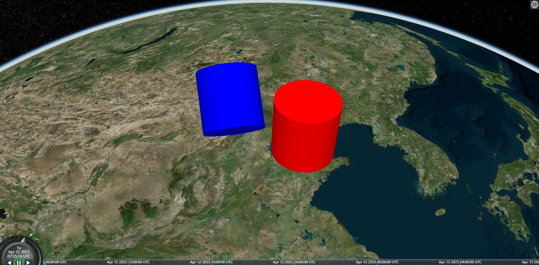Entities 和 Primitives 创建3D模型示例代码_cesium 通过primitive添加圆柱-CSDN博客