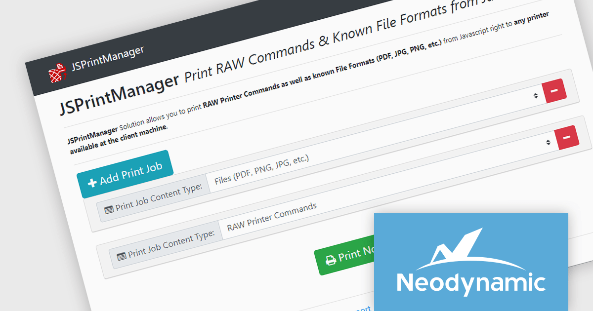 从 Web 应用程序有效控制打印队列-JSPrintManager-CSDN博客