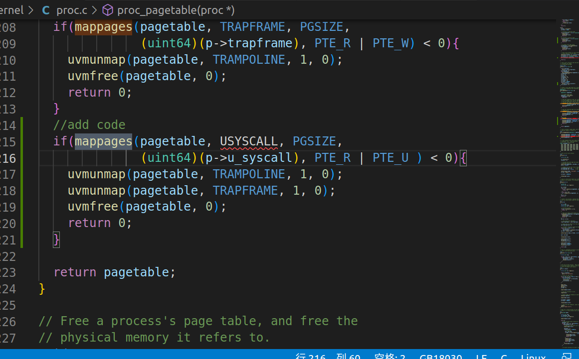 OS Lab 【Page tables】_操作系统page tables实验-CSDN博客