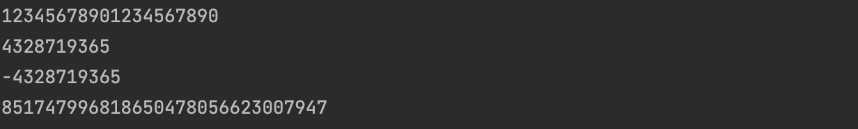 java特殊类【BIgInteger】_java biginteger-CSDN博客