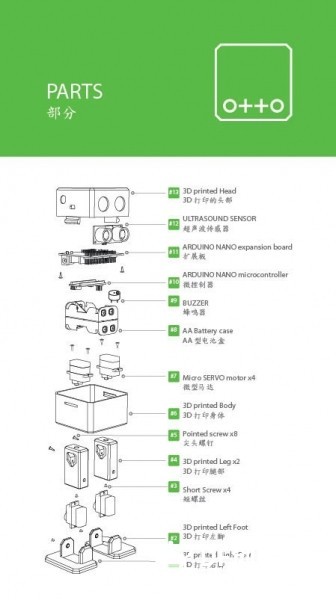 mBlock机器人组装教程_会跳太空步的萌Otto-两个小时就能制作的DIY机器人 ！！！！...-CSDN博客