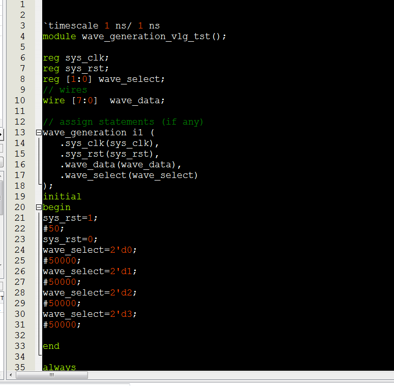 波形发生器modelsim设计verilog代码quartus仿真设计任意波形发生器用verilog代码 Csdn博客