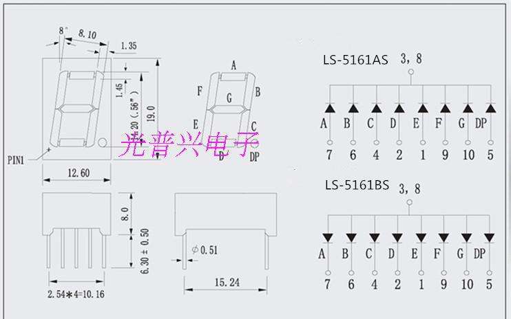 蓝桥杯嵌入式竞赛-数码管学习笔记（个人备份，以便日后查找）_5161as引脚图-CSDN博客