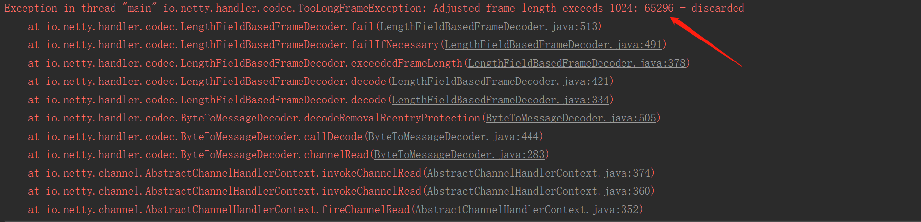 Netty使用LTC解码器产生TooLongFrameException异常的解决方法_netty toolong-CSDN博客