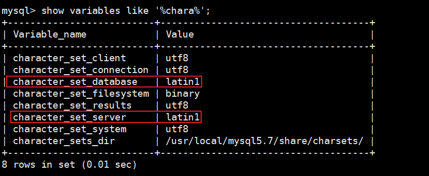Mysql中设置字符集语句mysql字符集设置的方法详解终端的字符集 Csdn博客