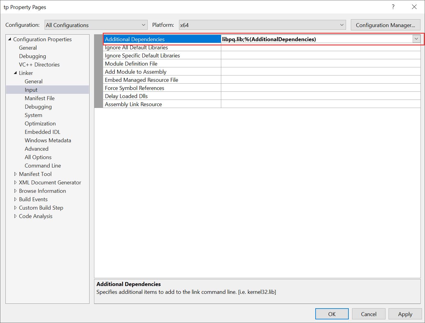 Visual Studio(VS2017/VS2019)配置C/C++-PostgreSQL基础开发环境_vs2019中配置postgresql数据源-CSDN博客