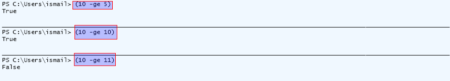 Powershell比较运算符，例如Equal，Greater，Lessor，Contains，Regex-CSDN博客