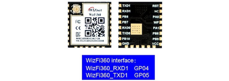 无线天气监视器(Raspberry Pi Pico & WizFi360 & Openweather ...