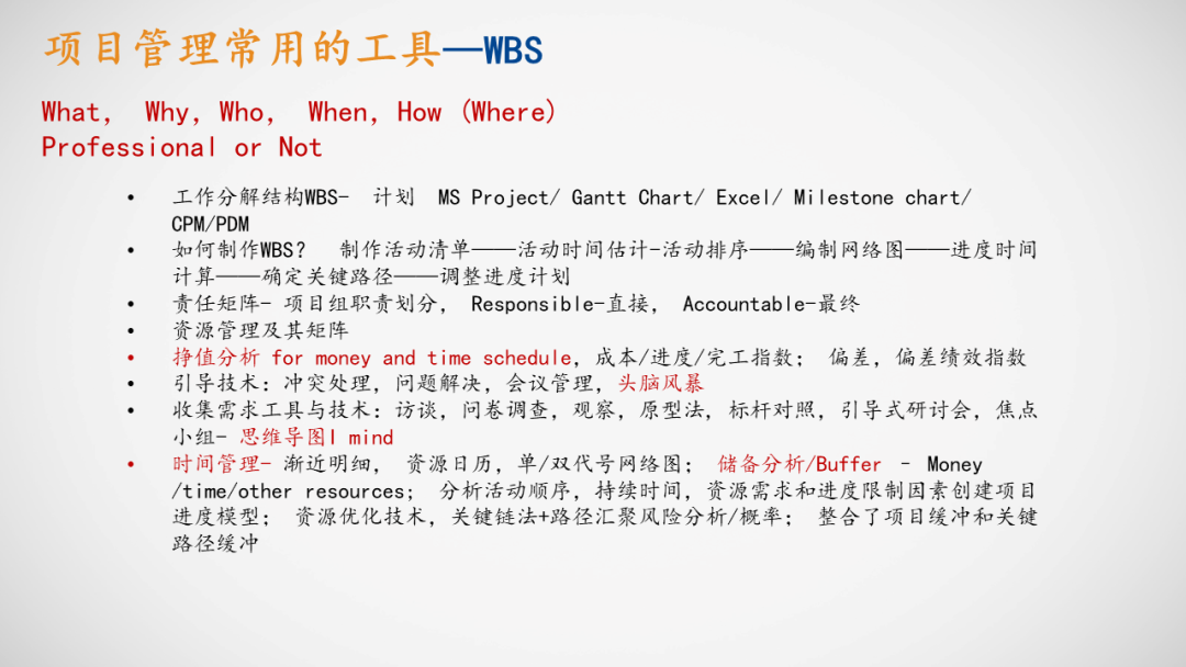 掌握WBS任务分解法-CSDN博客