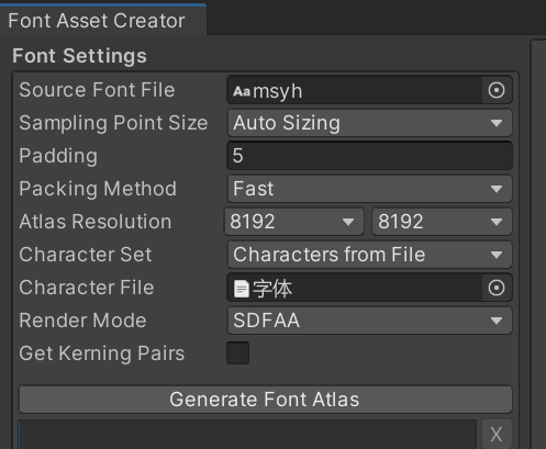 unity中添加中文字体实现UI可视化设计_unity中文字体-CSDN博客