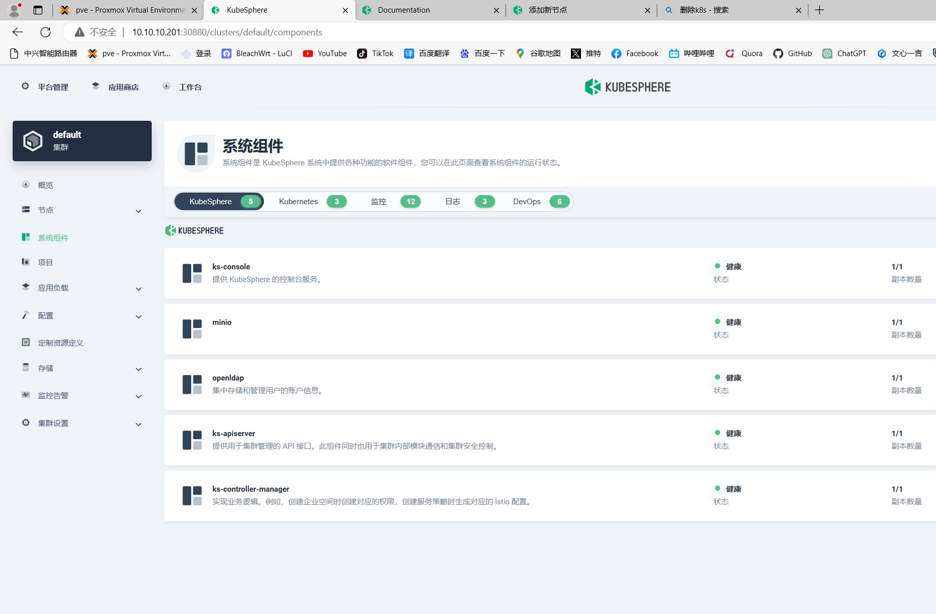 搭建k8s高可用集群（Keepalived 和 HAproxy）_kubesphere 使用 haproxy-CSDN博客