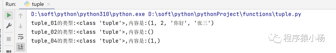 Python 数据容器之tuple元组程序猿羊的博客 Csdn博客 
