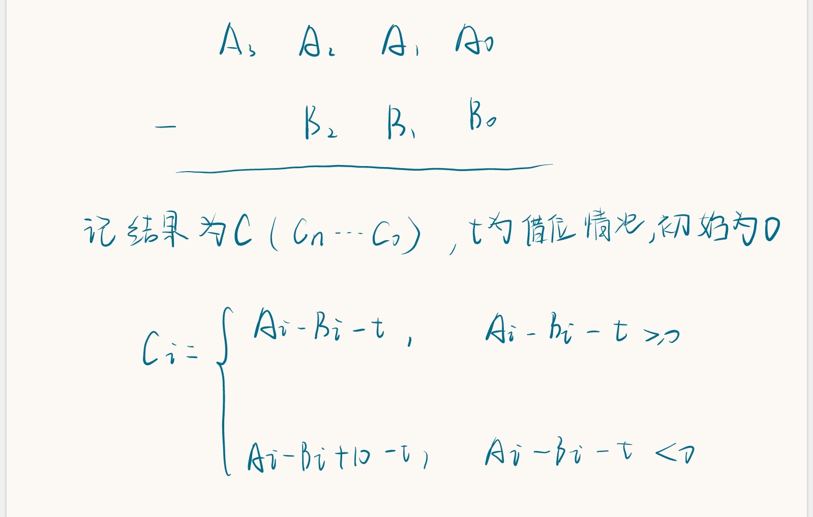AcWing 792. 高精度减法_acwing高精度减法-CSDN博客