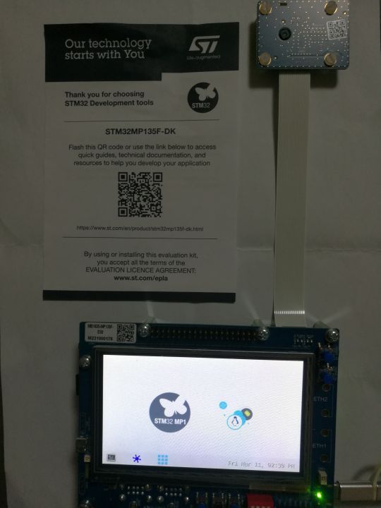 [STM32MP1]【STM32MP135F-DK测评】开箱与出厂demo体验_stm32mp13 开发板-CSDN博客