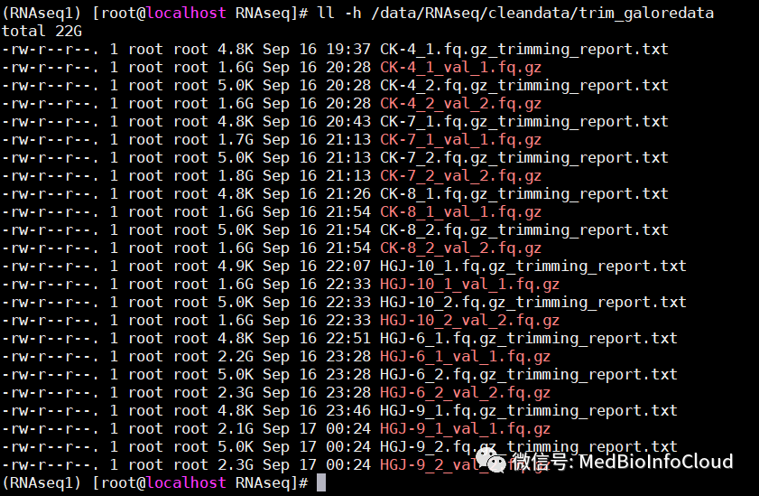 去除报错_转录组分析 | 使用trimgalore去除低质量的reads和adaptor_沈逸老师的博客-CSDN博客