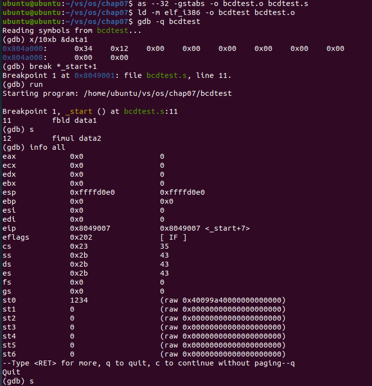 操作系统实验报告3：Linux 下 x86 汇编语言2_如何再ubuntu汇编器:gas (gnu assembler) in at&t mode 编译器:-CSDN博客