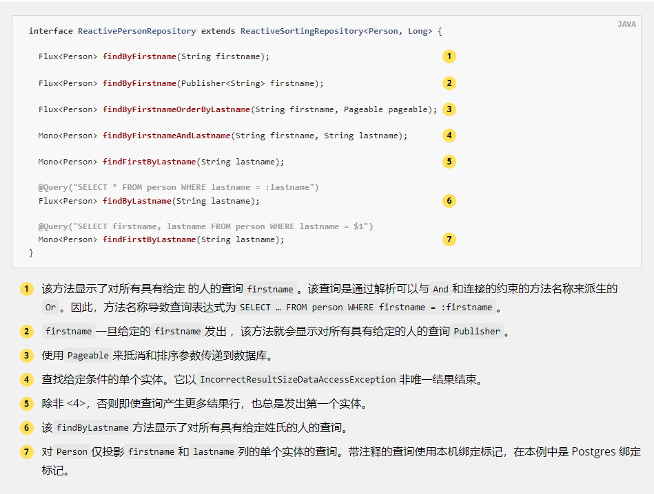 Spring认证中国教育管理中心-Spring Data R2DBC框架教程三_r2dbc @query json-CSDN博客