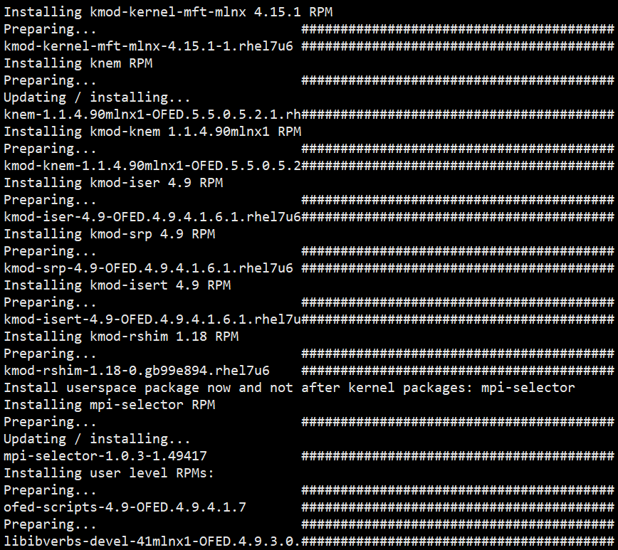 Mellanox driver installation - Programmer Sought