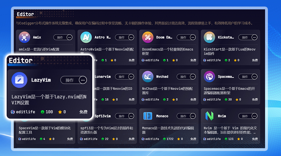 Codigger之配置lazyVim_lazyvim自动补全插件-CSDN博客
