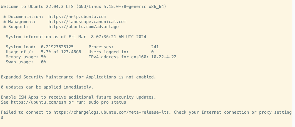 关闭ubuntu系统ssh连接时提示信息_如何去掉ubuntussh登录回显的帮助链接-CSDN博客