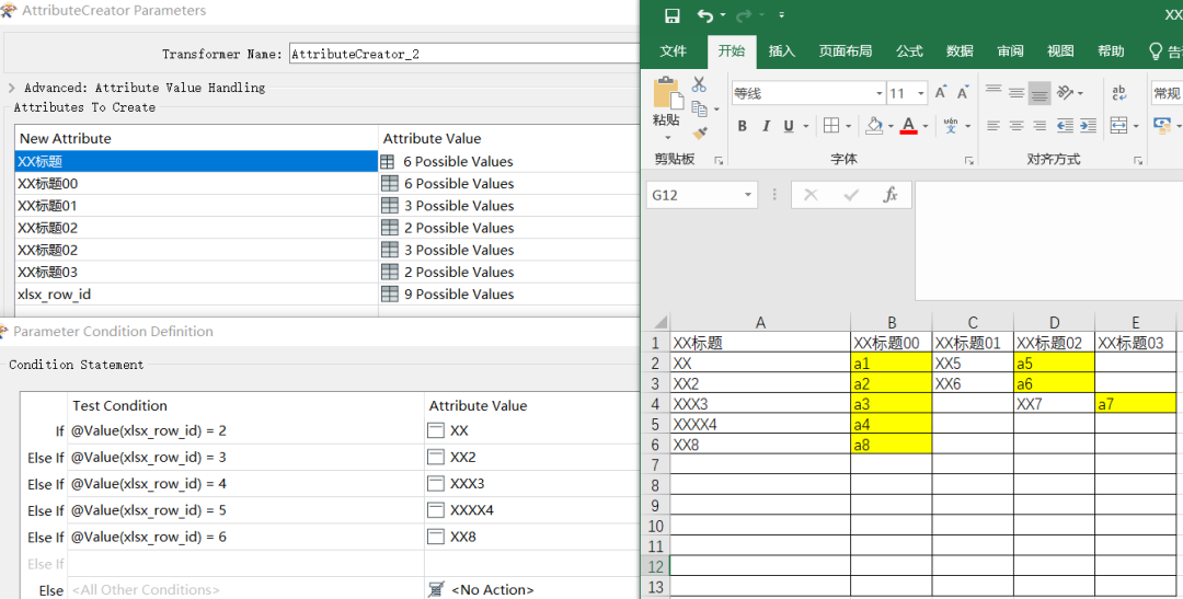 利用FME实现Excel批量制式输出_运用fme将excel一行数据生成一个表格-CSDN博客
