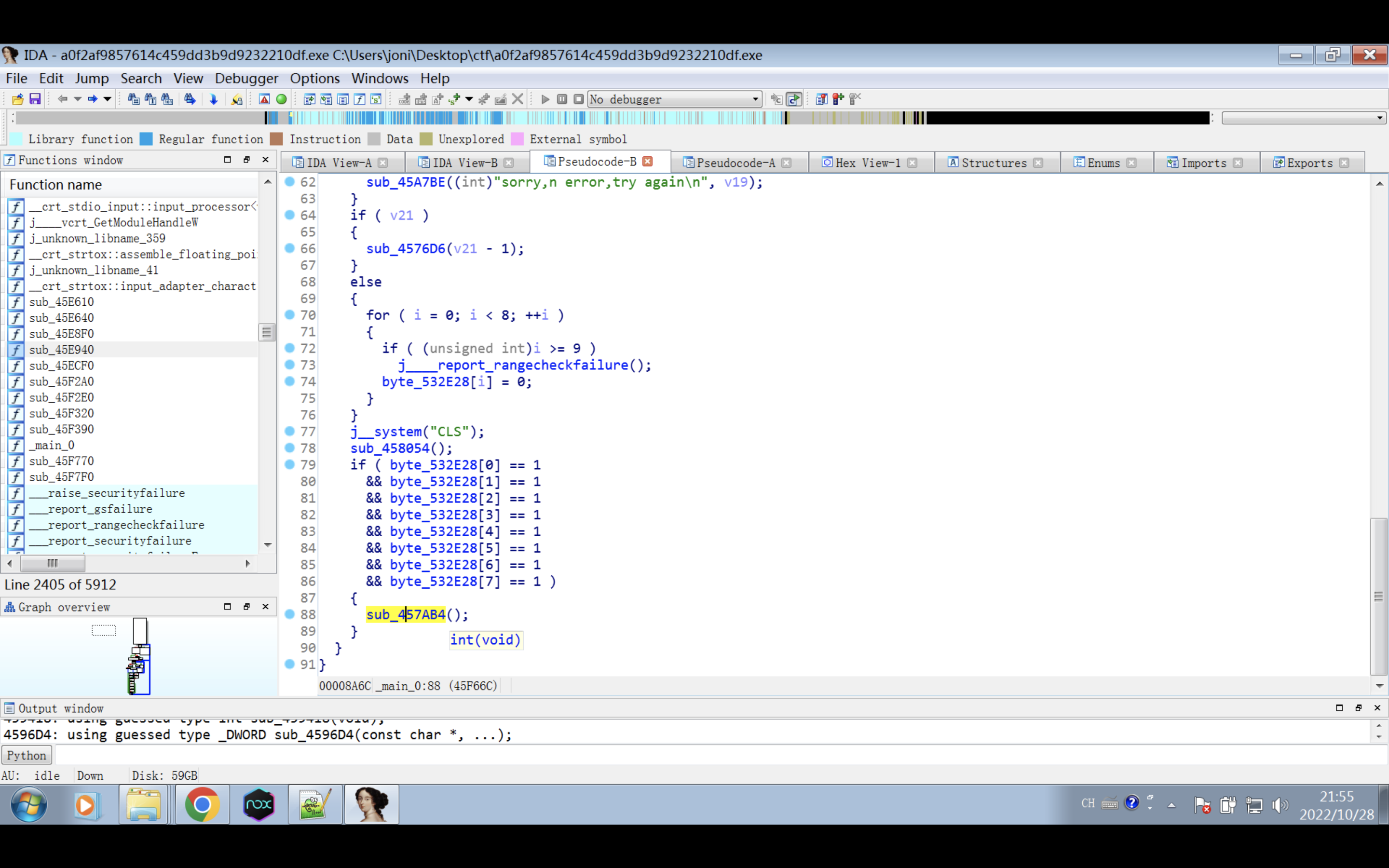 攻防世界-adworld-reverse-game_攻防世界 reverse game-CSDN博客