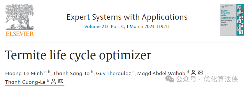中科院一区SCI-白蚁生命周期优化算法TLCO-附Matlab免费代码_termite life cycle optimizer-CSDN博客