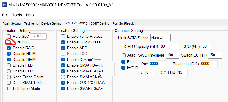 Maxio MAS0902A贴英特尔B16A颗粒速度测试