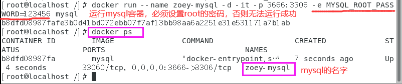docker启动mysql容器失败_dependency failed to start: container genai-stack--CSDN博客
