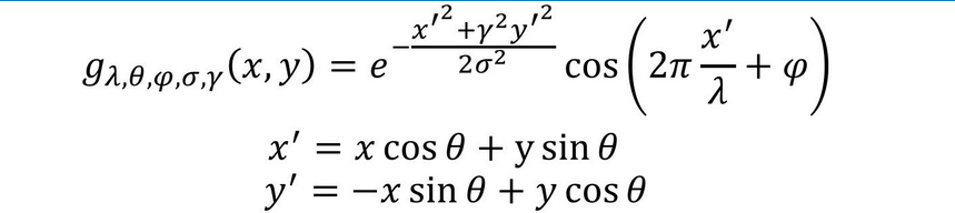 Gabor滤波器 Csdn博客 