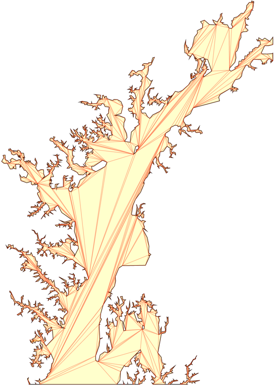 EarCut针对Polygon进行三角剖分支持多边形内含有洞-CSDN博客