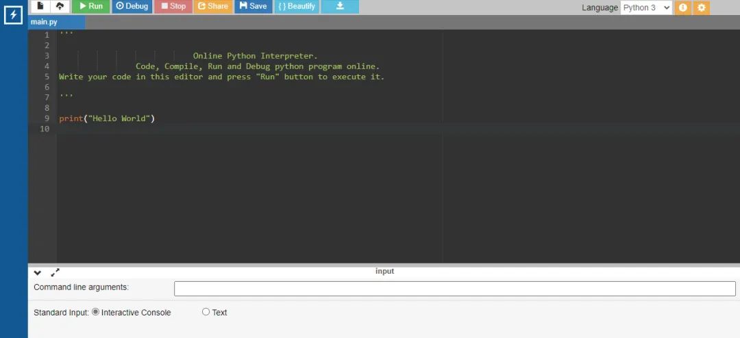 如何免安装使用 Python？推荐 17 个在线的 Python 解释器！_在线python运行器-CSDN博客