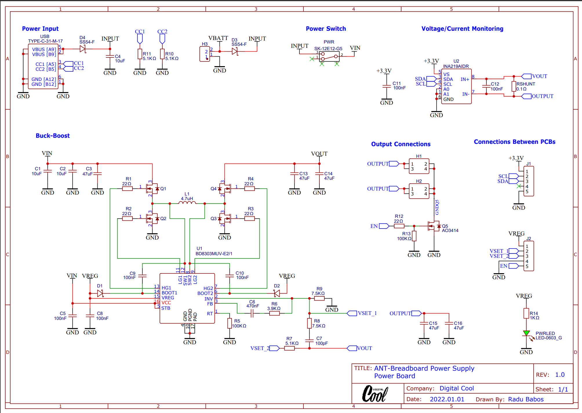 USB-C供电、可调电压和电流输出的面包板电源_面包板电源模块原理图-CSDN博客