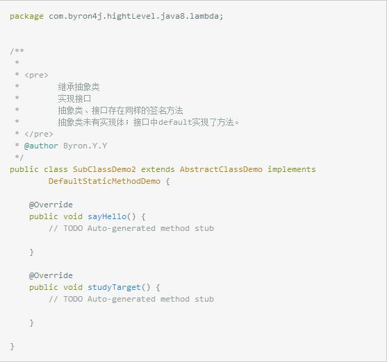 Java Static方法中的异常 Java8接口中default、static方法使用注意事项 Csdn博客