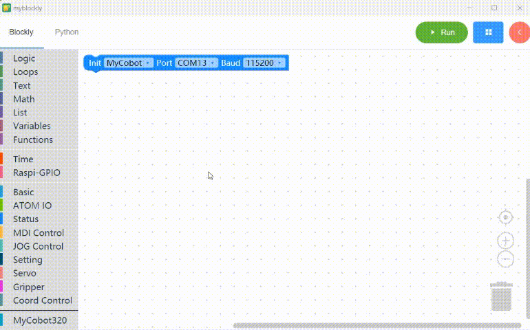 大象机器人开源六轴机械臂myCobot 320全息投影_dseelab65x-CSDN博客