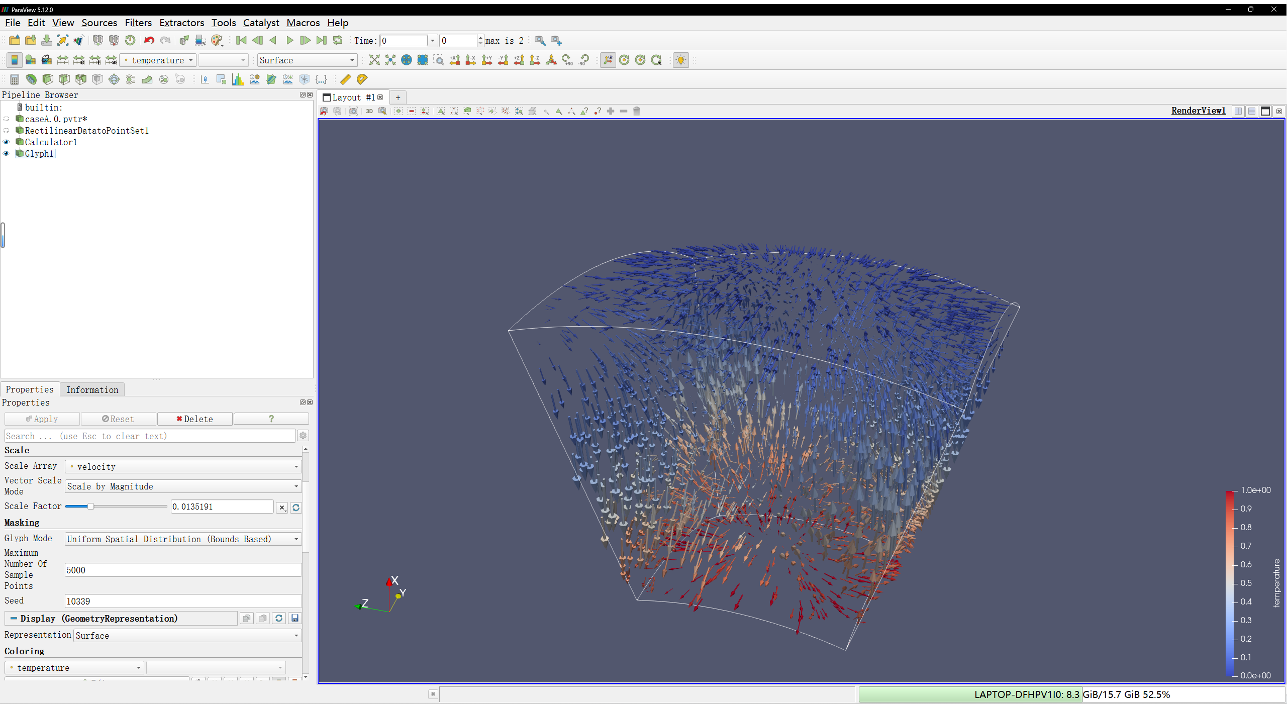 Paraview可视化CItcomCU输出结果_paraview vtr-CSDN博客