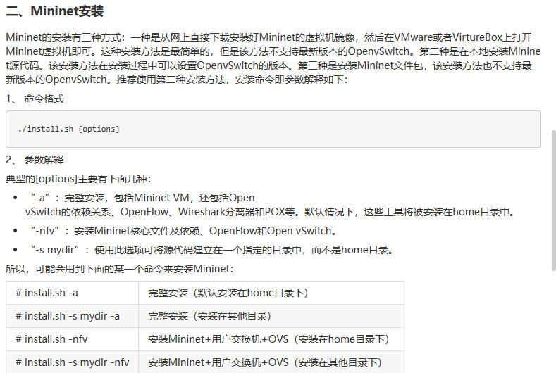Mininet的安装_mininet安装-CSDN博客
