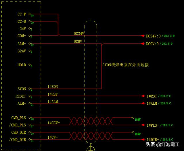 ctb伺服驱动器说明书_工控：伺服和PLC脉冲接线-CSDN博客