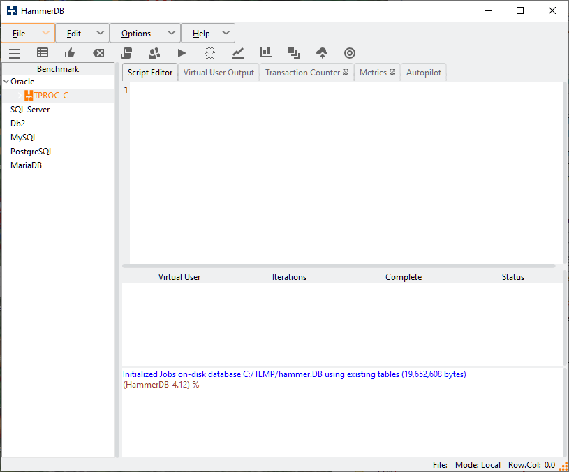 HammerDB介绍相关知识-安装_hammerdb windows-CSDN博客