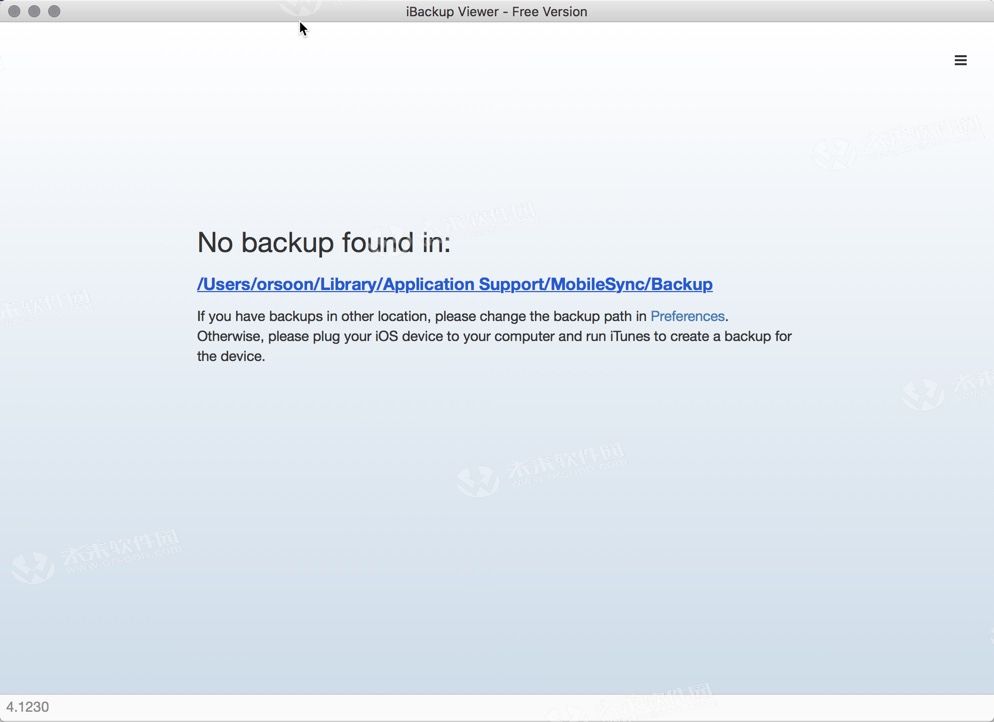 iBackup Viewer for mac一款好用的(iPhone备份提取工具)