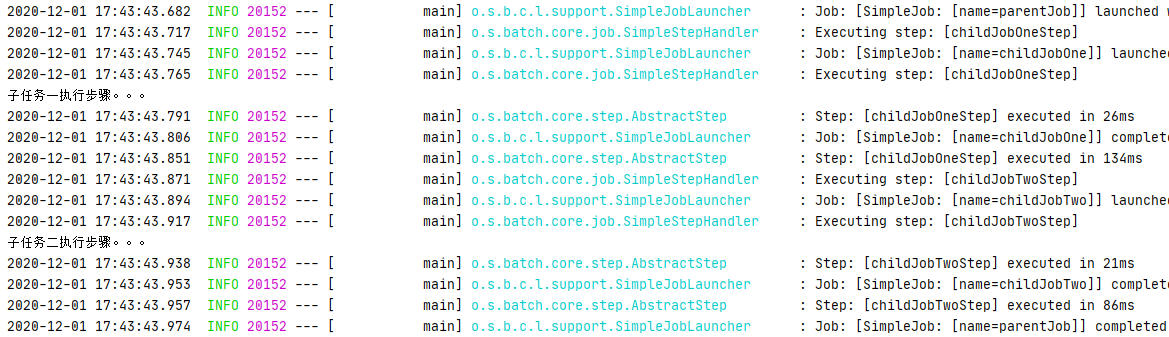 SpringBoot整合SpringBatch实例(多任务, 并行, 串行)_springboot集成springbatch-CSDN博客
