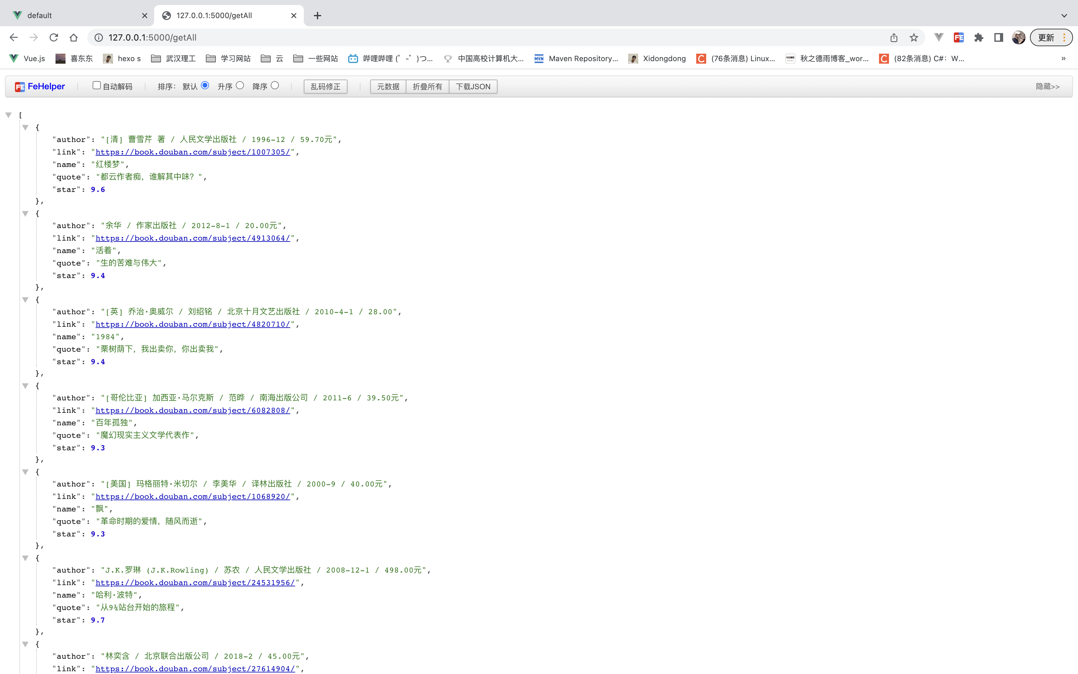 python爬取豆瓣图书Top250_适合爬取图书分类数据的网址-CSDN博客
