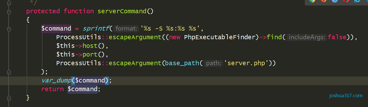 Laravel 如何使用 PHP 内置的服务器启动服务_laravel php artisan serve-CSDN博客