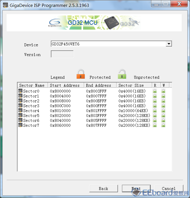 GD32F450 与 GD32F190 Colibri 开发板的 串口ISP下载程序方式 _gigadevice mcu isp programmer-CSDN博客