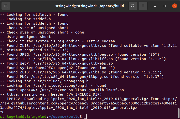 Ubuntu 20.04下搭建C++ & OpenCV 4.6.0 & cmake编译_ubuntu20.04安装opencv c++-CSDN博客