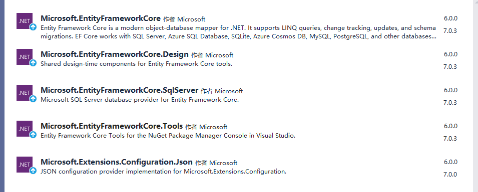 Efcore连接sql数据库ef 连接 Sql Server Csdn博客